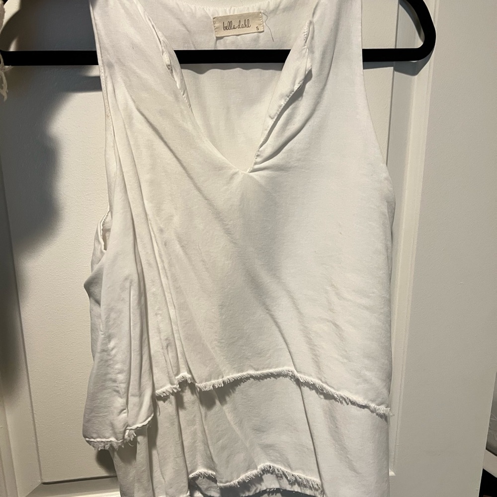 Bella Dahl White Tank - Gem